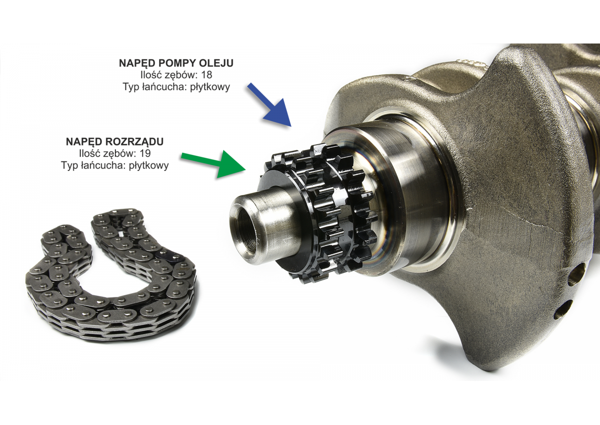 Timing kit Audi 1.4 1.6 TSI 19/18R + camshaft adjuster